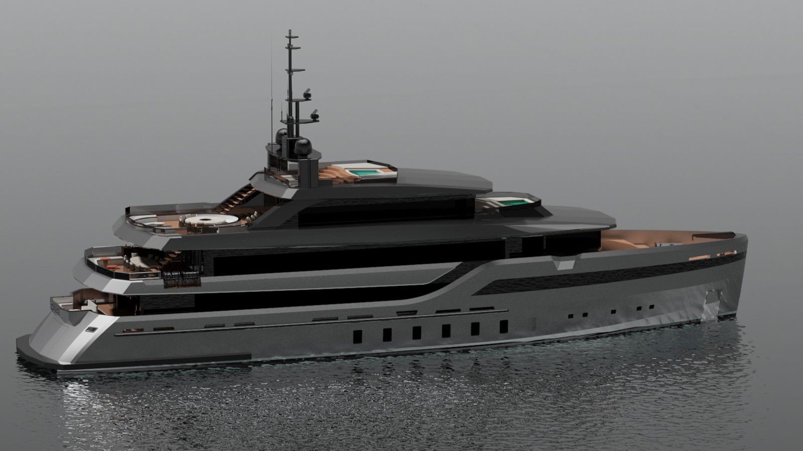 50m new-build Alpha Marine motor yacht Solstice for sale